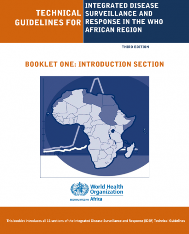 Technical Guidelines for Integrated Disease Surveillance and Response in the African Region ...